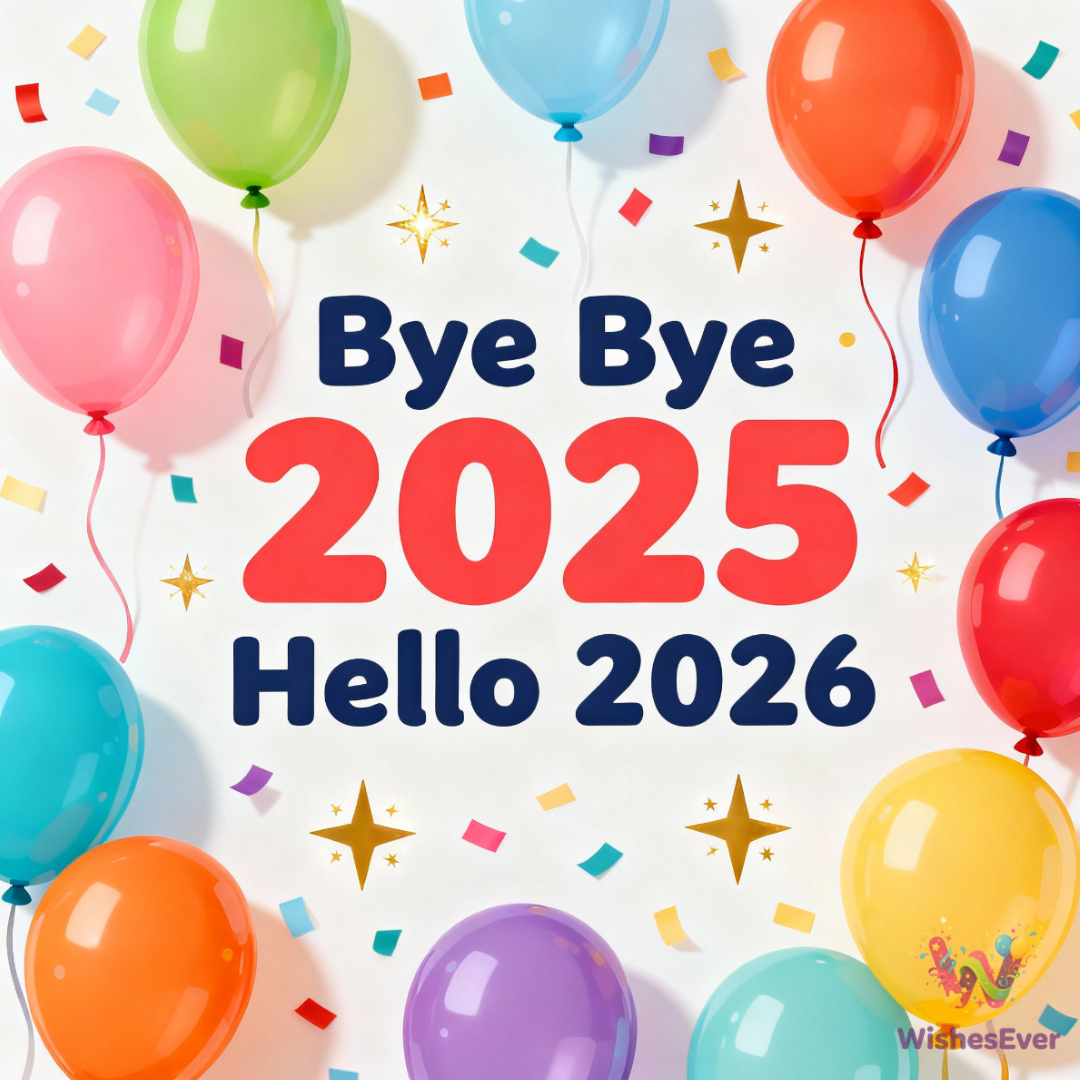 150+ GoodBye 2025 Welcome 2026 Quotes Wishes and Images Free Download ...