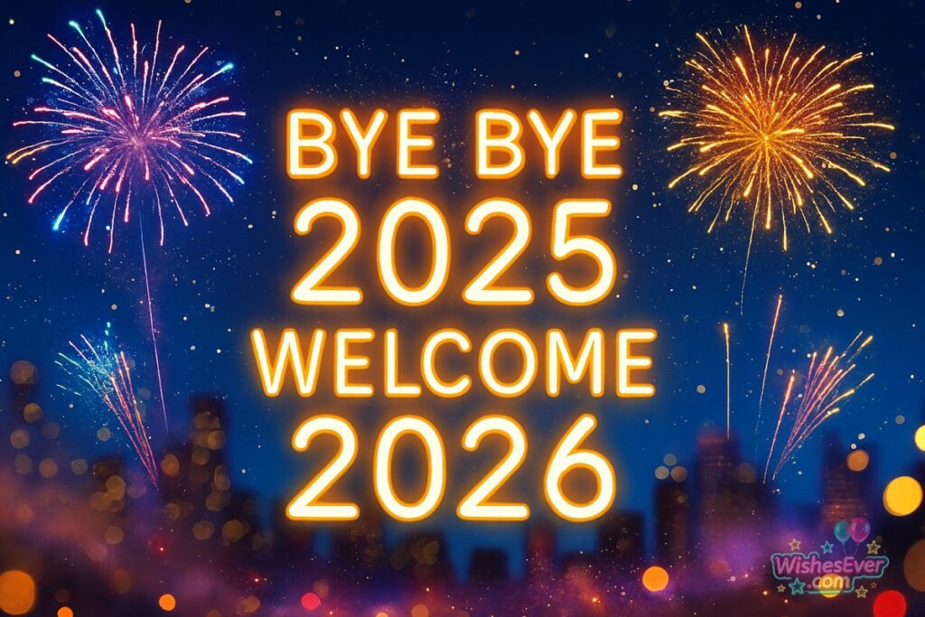 150+ GoodBye 2025 Welcome 2026 Quotes Wishes and Images Free Download ...
