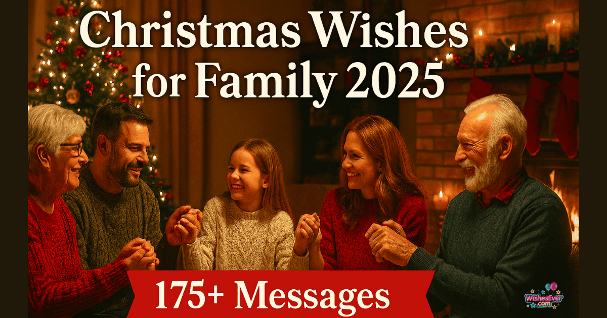 Christmas Wishes for Family 2025: 175+ Heartfelt Messages for Parents ...