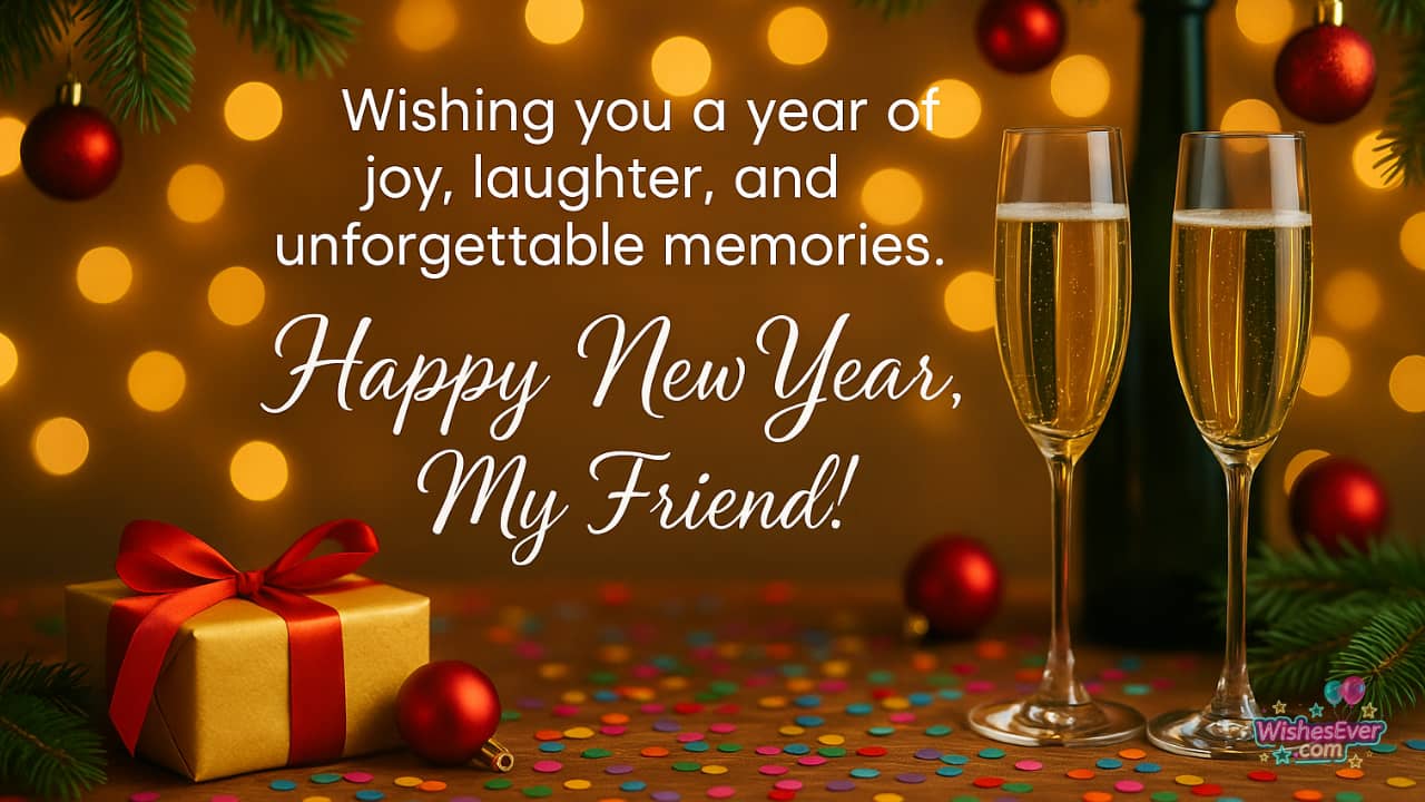 New Year Wishes for Friends 2026 | 165+ Heartfelt Messages