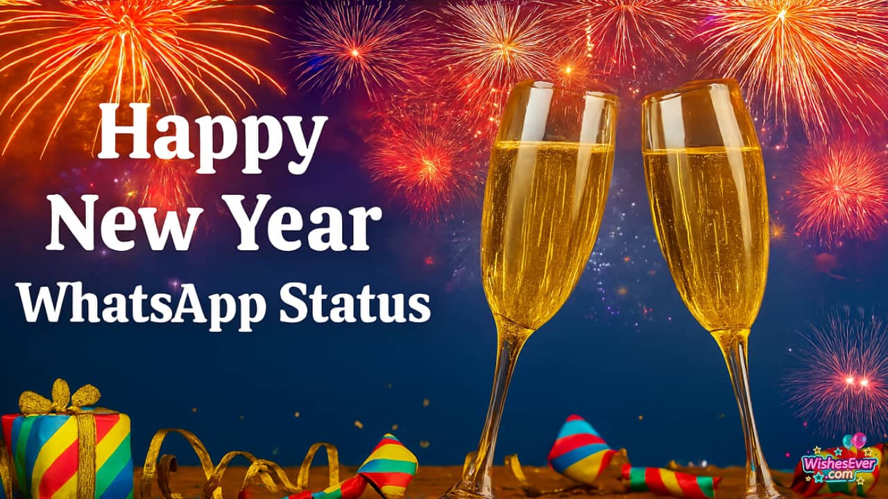 New Year WhatsApp Status 2026 — 160 Short, Trendy & Unique Status Lines ...