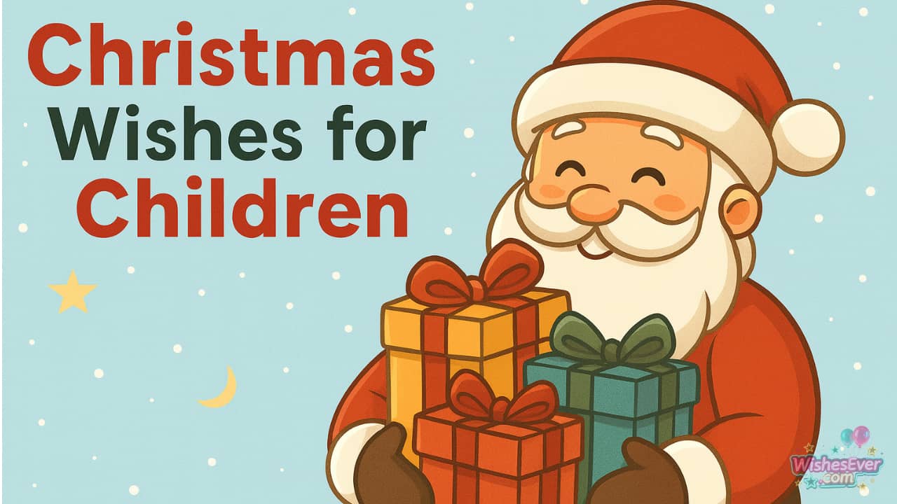 Christmas Wishes for Children — 150+ Cute, Funny & Heartwarming ...