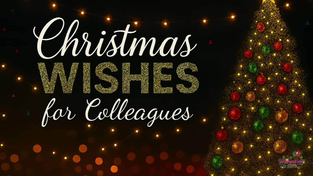Christmas Wishes for Colleagues 2025 — 120+ Professional, Friendly ...