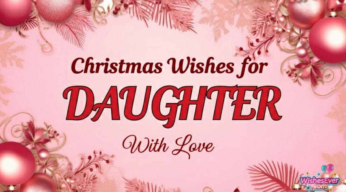 Christmas Wishes for Daughter — 120+ Heartfelt, Cute & Inspirational ...