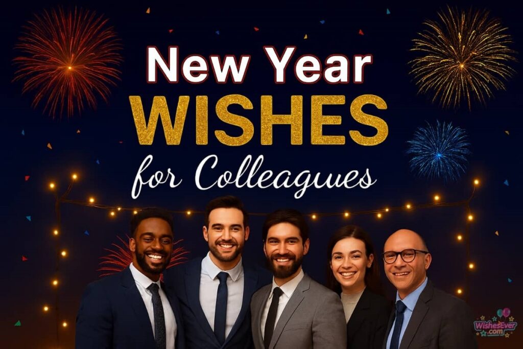 New Year Wishes for Colleagues 2026 — 160+ Professional, Friendly ...