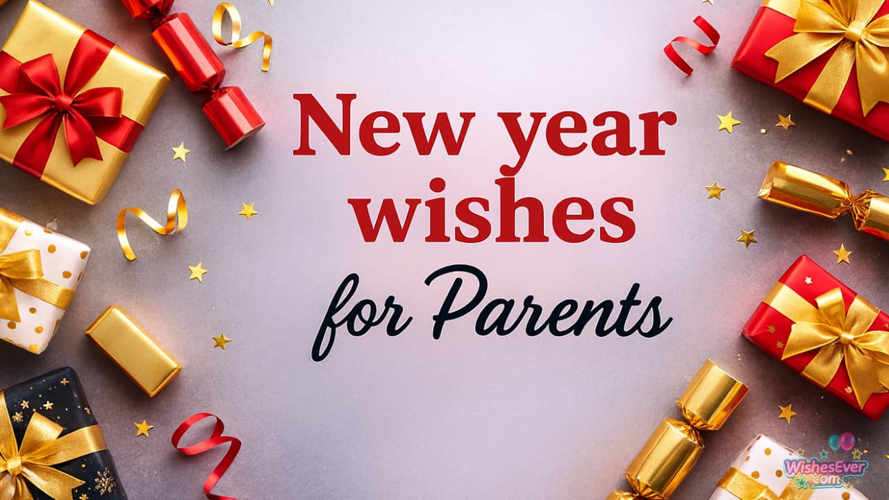 New Year Wishes for Parents 2026 — 160 Respectful & Warm Messages ...