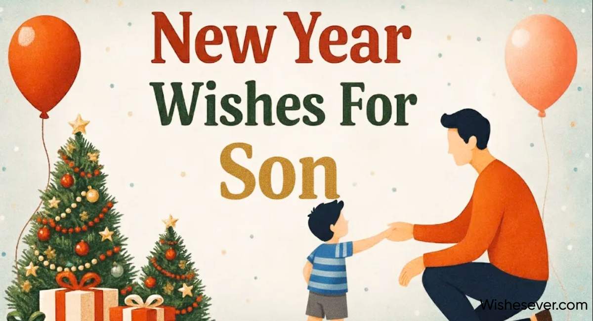 New Year Wishes for Son 2026 — 160+ Loving, Proud & Heartfelt Messages ...
