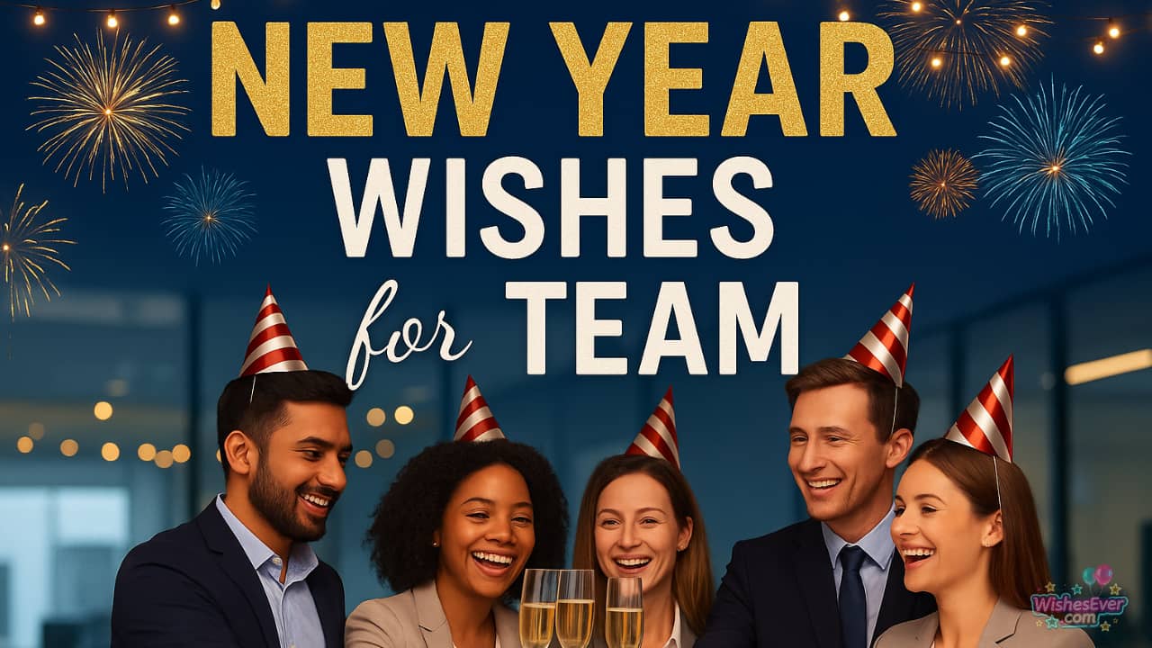 New Year Wishes for Team 2026 – Best Motivational & Professional Messages