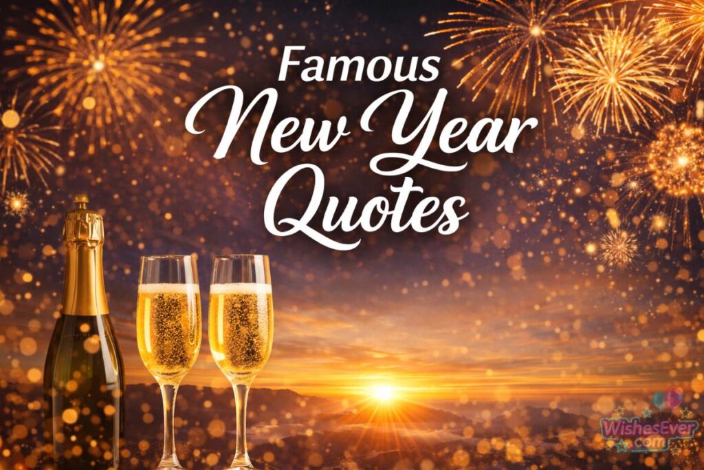 120+ Famous New Year Quotes 2026 | Inspiring Words to Start Fresh ...