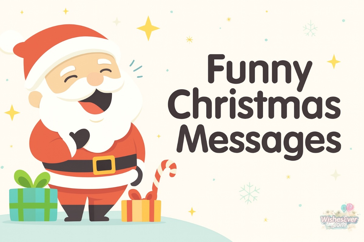 Funny Christmas Messages 2025 | 170+ Hilarious Holiday Messages ...