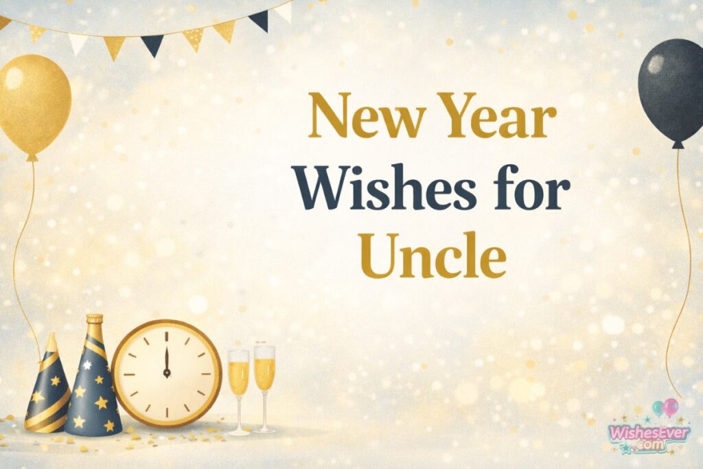 120+ New Year Wishes for Uncle 2026 – Warm & Respectful Messages ...