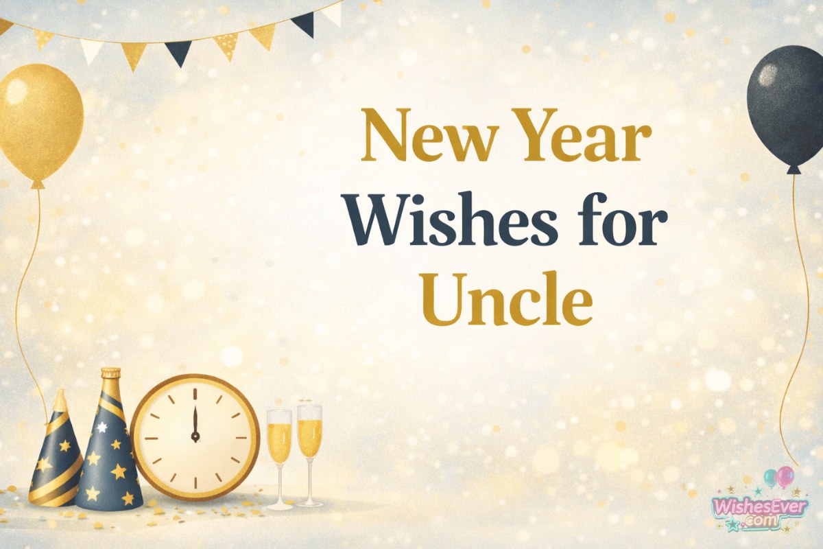 120+ New Year Wishes for Uncle 2026 – Warm & Respectful Messages ...