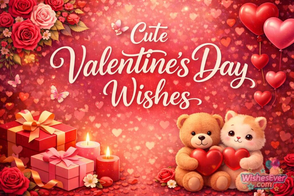 Cute Valentine’s Day Wishes 💘 Sweet & Adorable Messages - WishesEver.com